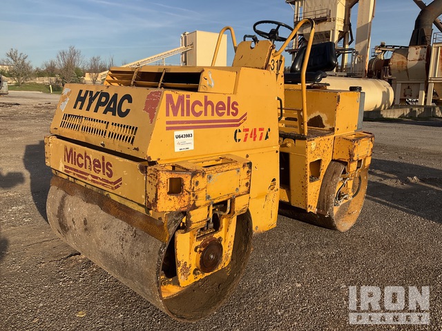 1995 Hypac C747A Double Drum Roller in Hebron, Kentucky, United States ...
