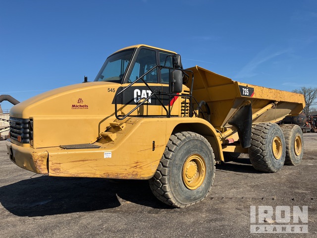 2003 Cat 735 Articulated Dump Truck in Hebron, Kentucky, United States ...