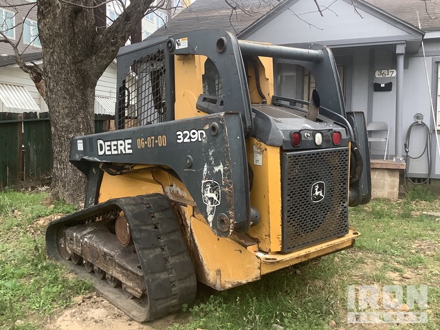 2011 John Deere 329D Compact Track Loader in Bellaire, Texas, United ...