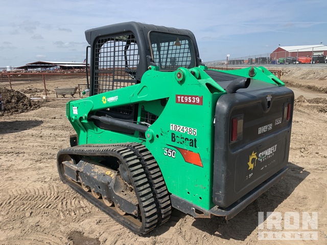 2017 Bobcat T550 Compact Track Loader in Tipton, California, United ...
