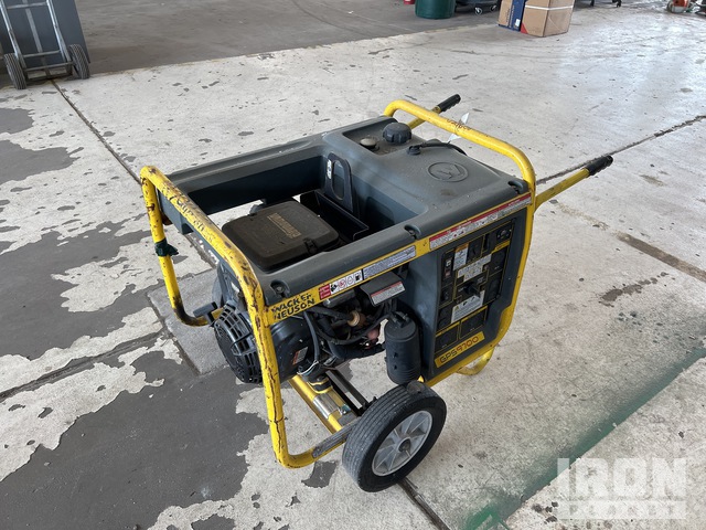 2016 Wacker Neuson GPS 9700 9.7 kW Skid-Mounted Portable Generator Set ...