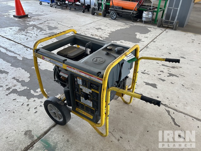 2016 Wacker Neuson GPS 9700 9.7 kW Skid-Mounted Portable Generator Set ...