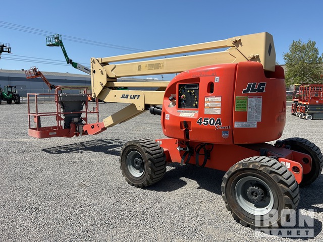 2006 JLG 450A 4WD Dual Fuel Articulating Boom Lift in MODESTO ...