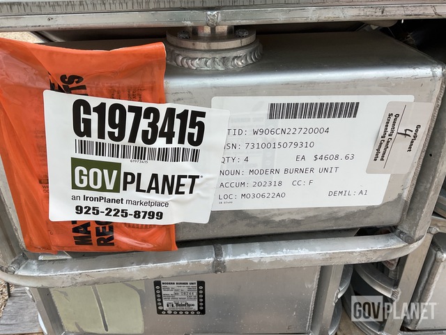 Surplus (4) Teleflex MBU103 Modern Burner Units in Saraland, Alabama ...