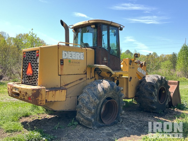 2002 John Deere 624H Wheel Loader in Newtown, Virginia, United States ...