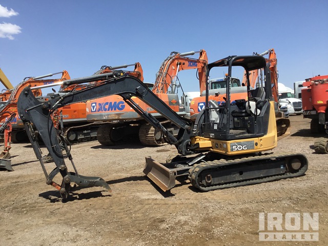 2015 Deere 50G Mini Excavator in Phoenix, Arizona, United States ...