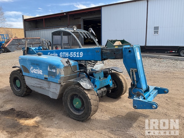 2007 Genie GTH-5519 Telehandler in Englewood, Colorado, United States ...