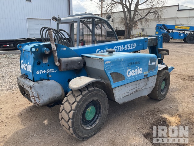 2007 Genie GTH-5519 Telehandler in Englewood, Colorado, United States ...