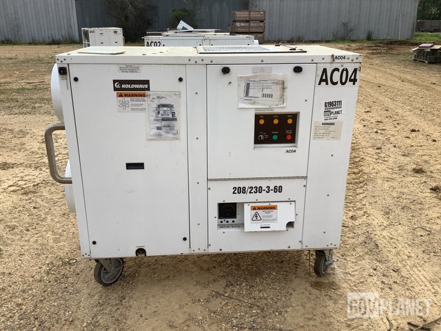Surplus (5) United Coolair HPKW5N3AS15 Environmental Control Units in ...