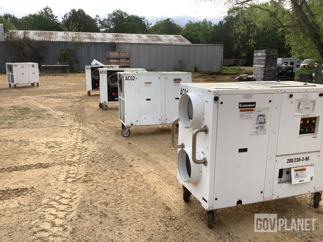 Surplus (5) United Coolair HPKW5N3AS15 Environmental Control Units in ...