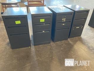 Set of 4 Metal Drawers Home Shop Work Garage Business Storage in ...