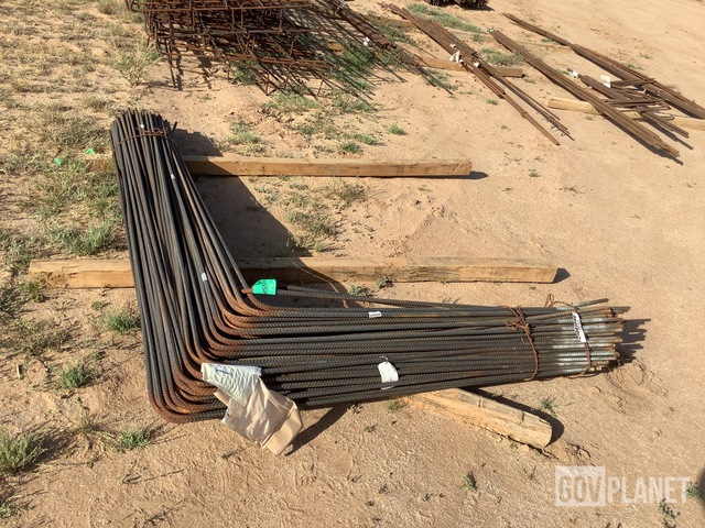 Surplus (112) 90 Degree Rebars in Red Rock, Arizona, United States ...