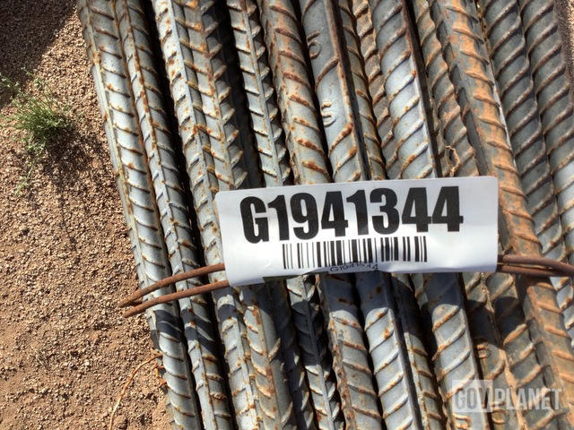 Surplus (112) 90 Degree Rebars in Red Rock, Arizona, United States ...
