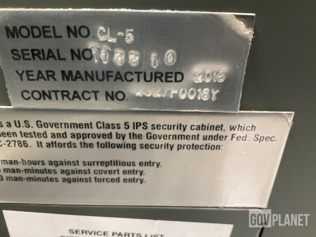 Surplus Hamilton CL-5 Safe in North Las Vegas, Nevada, United States ...