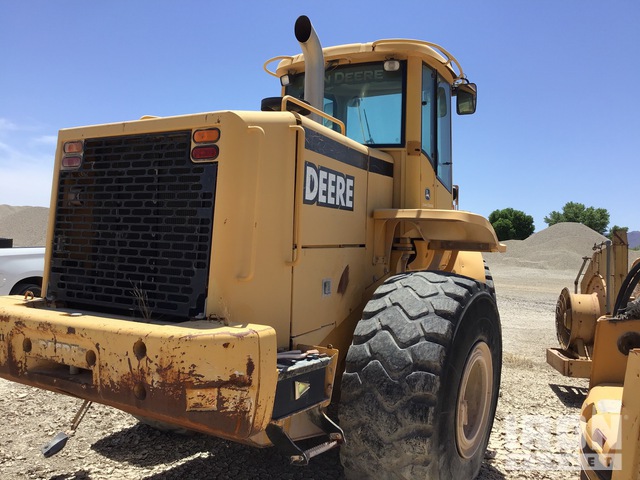 2002 John Deere 744H Wheel Loader in Tucson, Arizona, United States ...