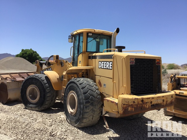 2002 John Deere 744H Wheel Loader in Tucson, Arizona, United States ...