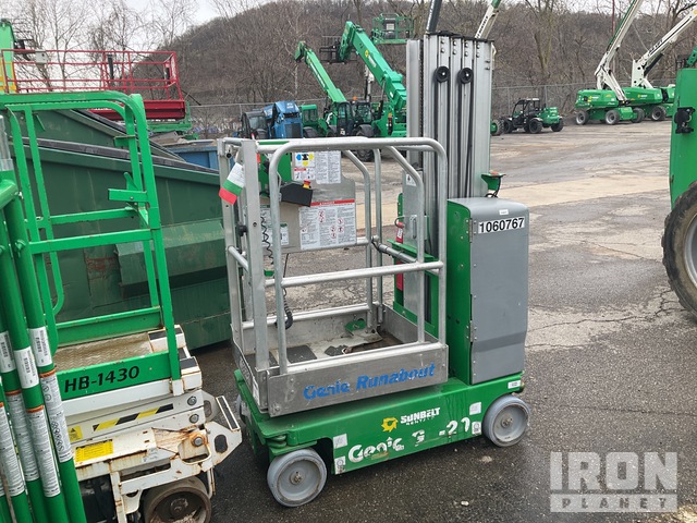 2017 Genie GR-20 Vertical Mast Lift in PITTSBURGH, Pennsylvania, United ...