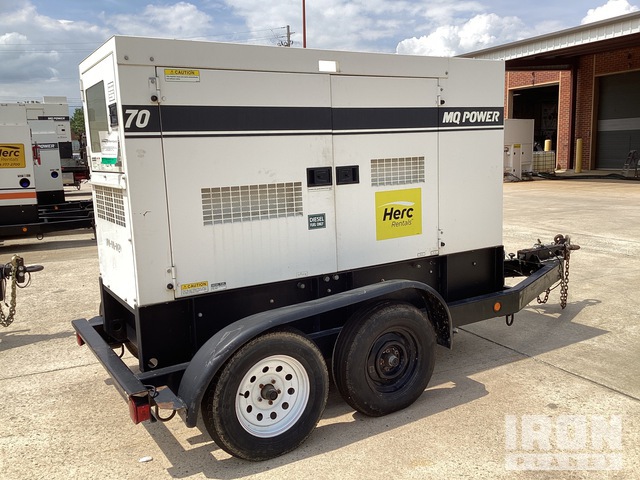 2015 Multiquip DCA-70SSJU4I 56 kW Mobile Generator Set in East Point ...