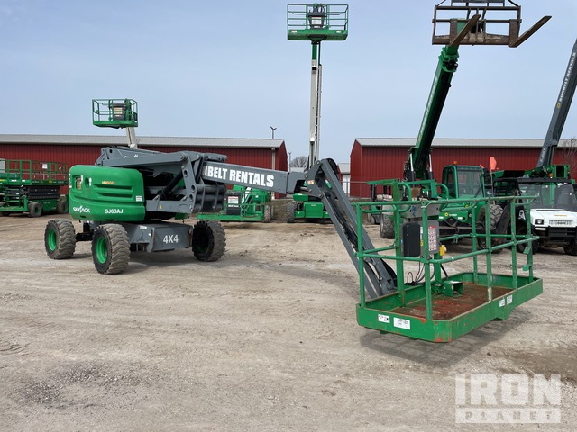2015 Skyjack SJ63AJ 4WD Diesel Articulating Boom Lift in North Fond Du ...