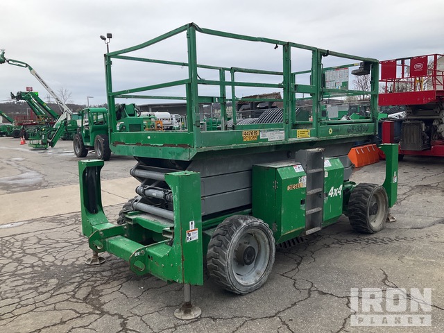 2012 Genie GS-3390 Diesel 4x4 Scissor Lift in Pittsburgh, Pennsylvania ...