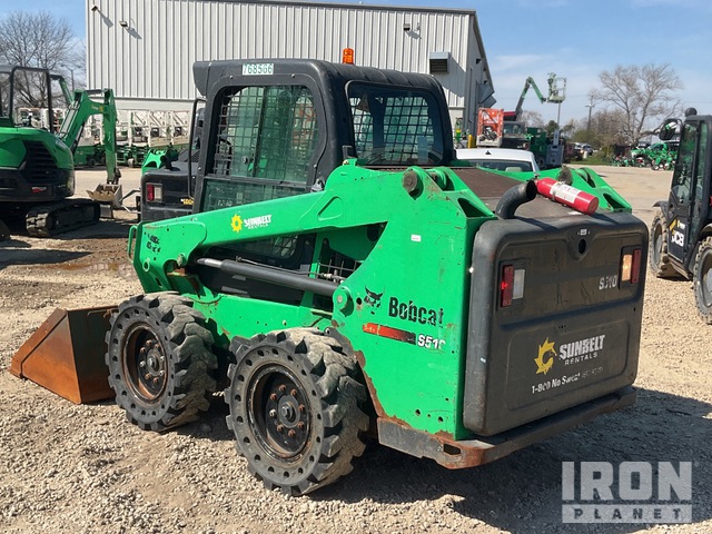 2015 Bobcat S510 Skid Steer Loader in HILLIARD, Ohio, United States ...