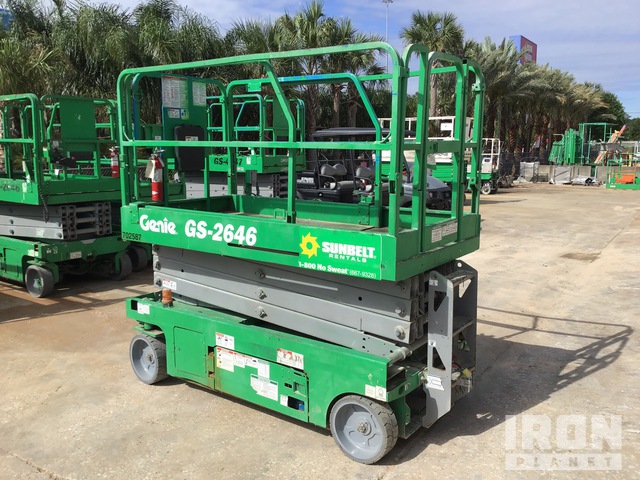 2015 Genie GS-2646 Electric Scissor Lift in Spring, Texas, United ...