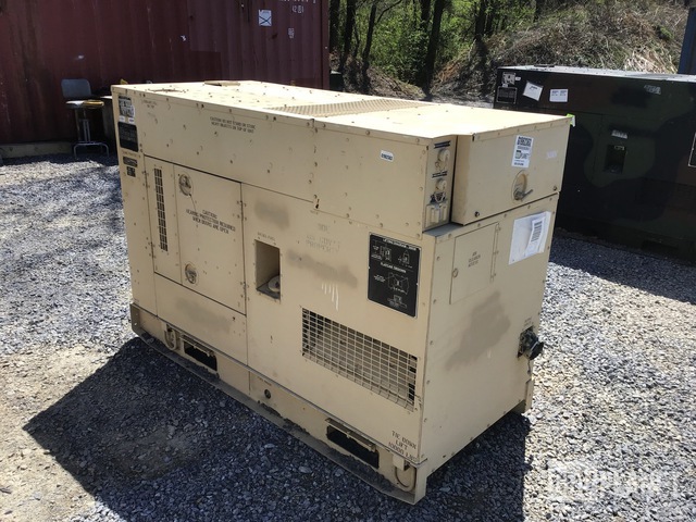 Surplus 2002 MCII MEP-805B 30kW Generator Set in Chambersburg ...