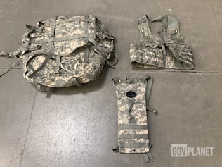 Surplus (6) Large Field Pack Sets, (82) Fighting Load Carriers ...