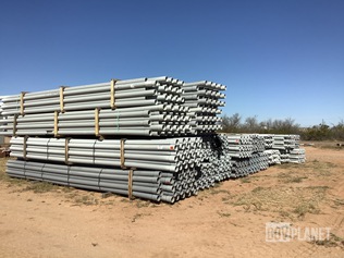 Surplus (1,254) Cor-Tek 4" Schedule 40 Conduit Pipes in Red Rock ...