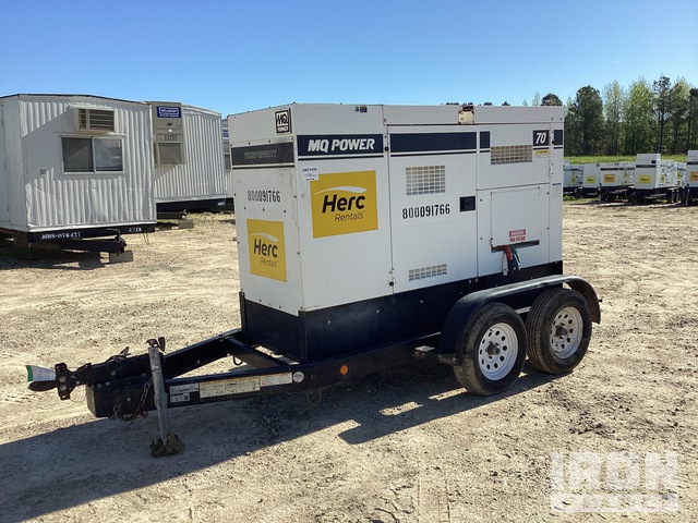2015 Multiquip DCA-70SSIU4F 56 kW Mobile Generator Set in Knightdale ...