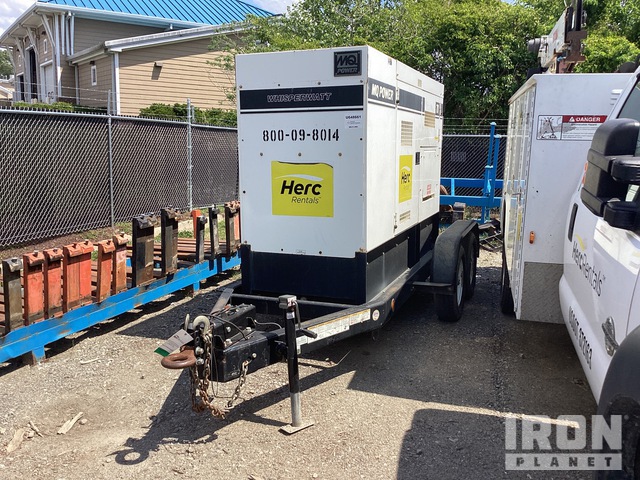 2016 Multiquip DCA-70SSIU4F 56 kW Mobile Generator Set in Virginia ...