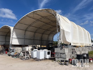 Big Top 50 ft x 35 ft Canvas Hoop Storage Building in Hudson, Florida ...