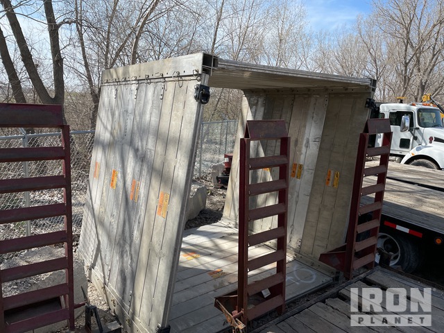 Efficiency Production Build-A-Box 6 ft x 6 ft x 8 ft Shoring System in ...