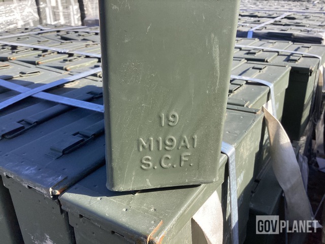 Surplus (1,800) M19A1 Ammo Cans - For 7.62mm in Chambersburg ...