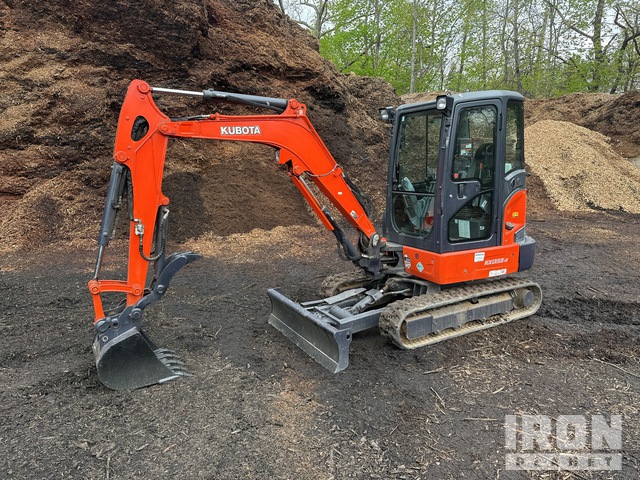 2017 Kubota KX033-4 Mini Excavator in Marshfield, Massachusetts, United ...