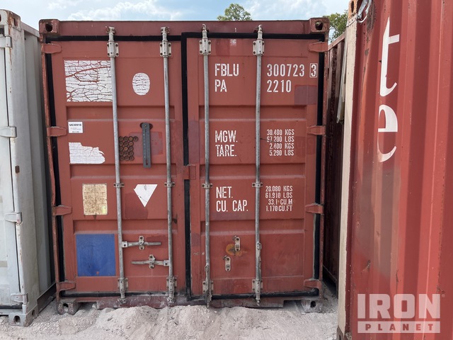 1995 Charleston Marine CMCI 115A Quadcon Storage Container in Hudson ...