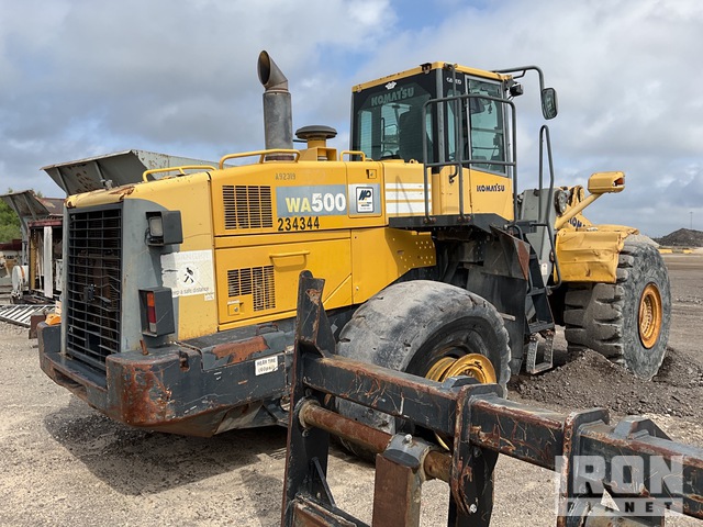 2007 Komatsu WA500-6 Wheel Loader in Houston, Texas, United States ...