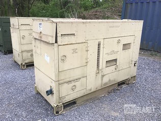 Surplus L3 MEP-806B 60kW Generator Set in Chambersburg, Pennsylvania ...