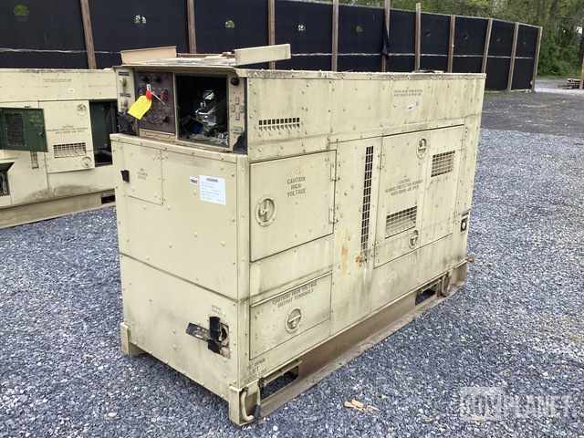 Surplus 2003 MCII MEP-806B 60kW Generator Set in Chambersburg ...