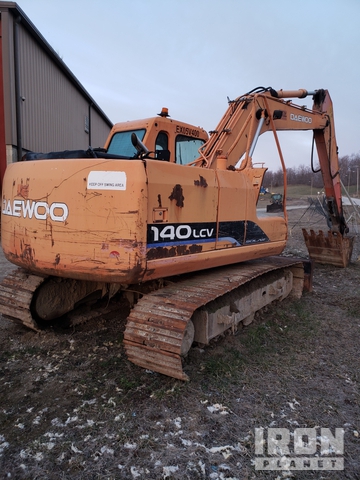 2005 Daewoo Solar 140LC-V Tracked Excavator in Wabash, Indiana, United ...