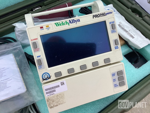Surplus (4) Welch Allyn 206 EMPSC ProPaq Encore Vital Signs Monitors in ...