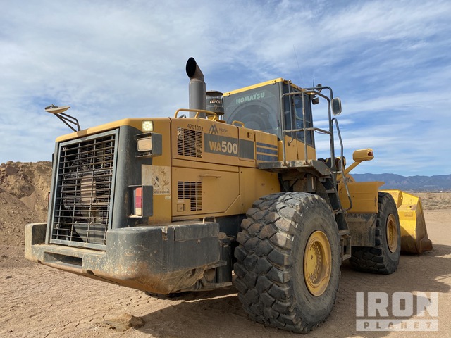 2010 Komatsu WA500-6 Wheel Loader in Florence, Colorado, United States ...