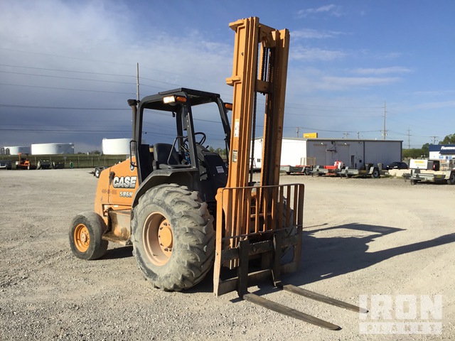 2013 Case 586H 6000 lb 4x2 Rough Terrain Forklift in Ponca City ...