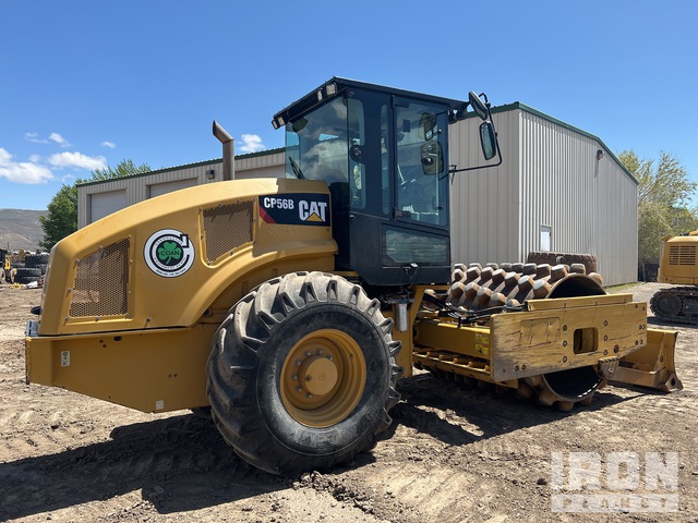 2013 Cat CP56B Padfoot Drum Compactor in Sparks, Nevada, United States ...