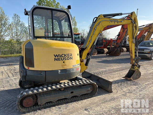 2016 Wacker EZ38 Mini Excavator in Lebanon, Tennessee, United States ...