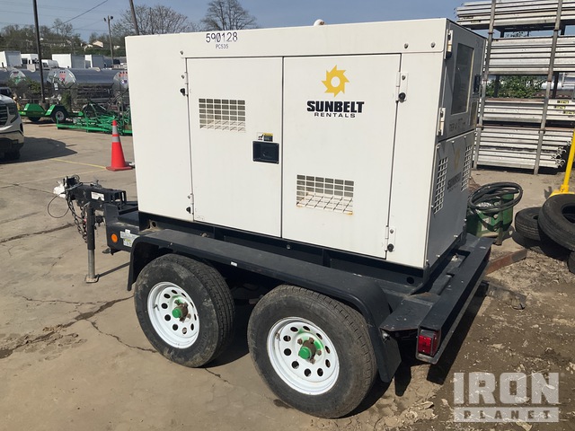 2013 Multiquip DCA-40SSKU 30 kW Mobile Generator Set in FAIRFIELD, Ohio ...