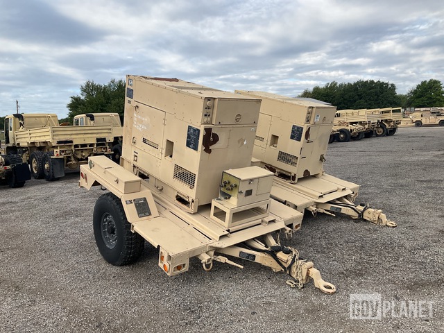 Surplus 2009 DRS Fermont MEP-804B Trailer Mounted Power Plant in ...