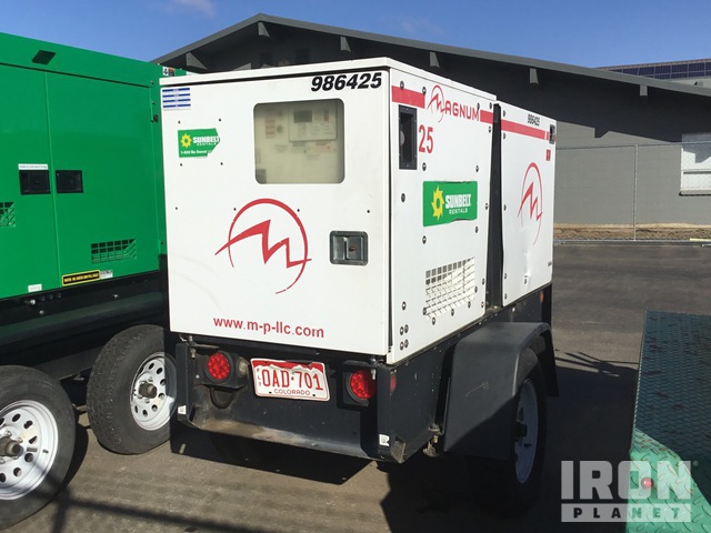2014 Magnum MMG25 18 kW Mobile Generator Set in Salem, Oregon, United ...
