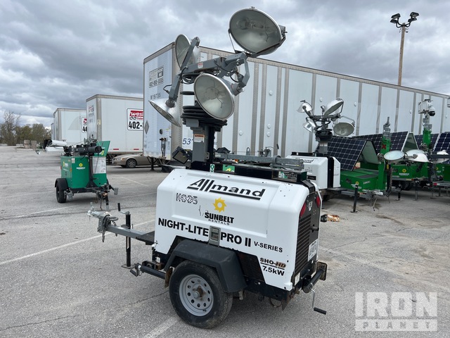 2014 Allmand Night-Lite Pro II 7.5 kW Light Tower in SPRINGFIELD ...
