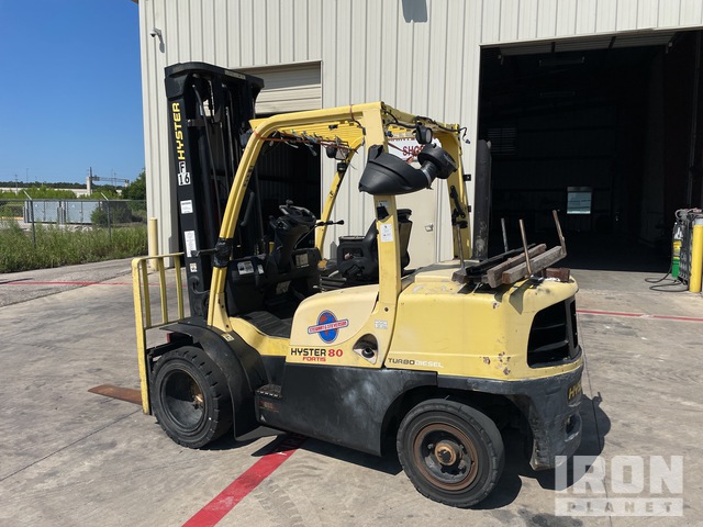 2014 Hyster H80FT 8050 lb Pneumatic Tire Forklift in Cedar Park, Texas ...
